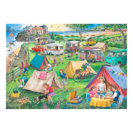 Camping HOP 1000 Piece Jigsaw Puzzle
