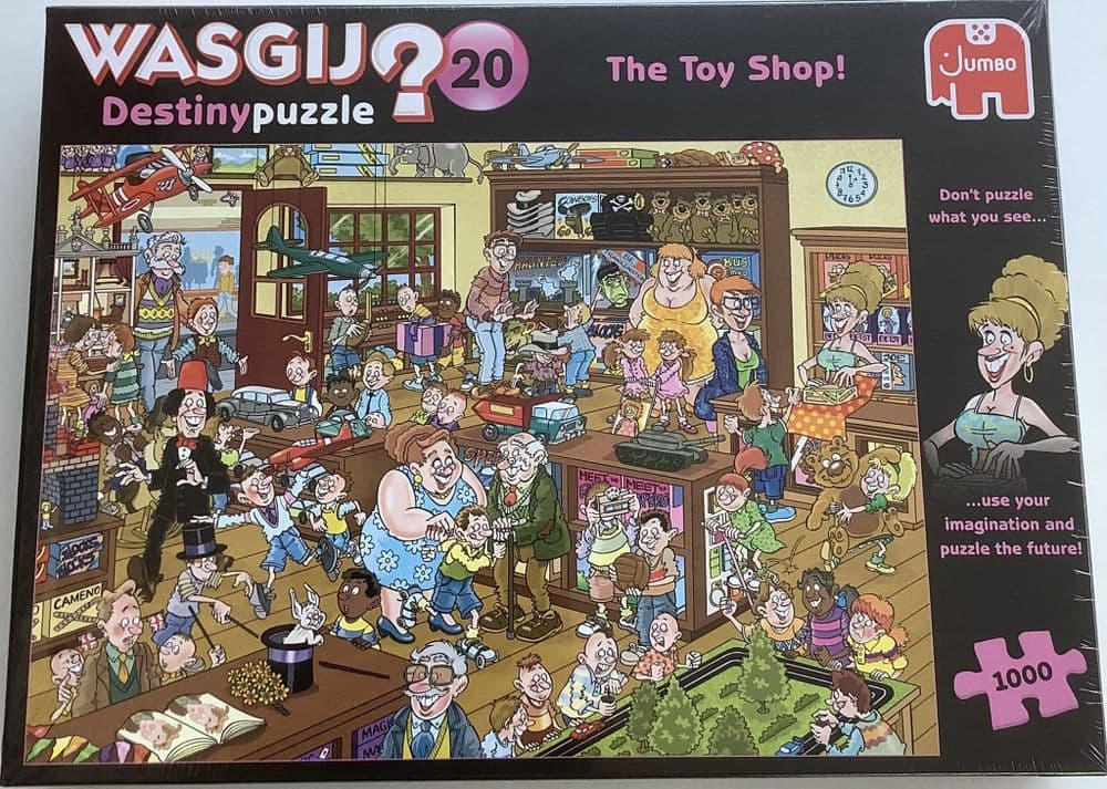 Destiny 20 The Toy Shop Wasgij 1000 Piece Jigsaw Puzzle
