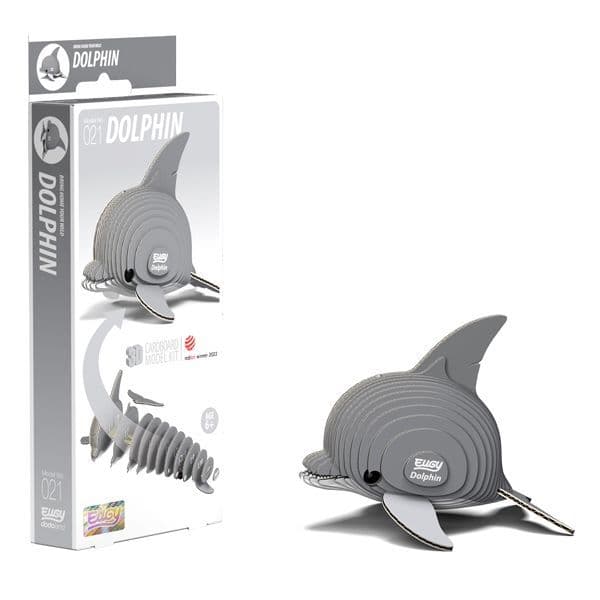 Dolphin Eugy 3D Cardboard Model Kit