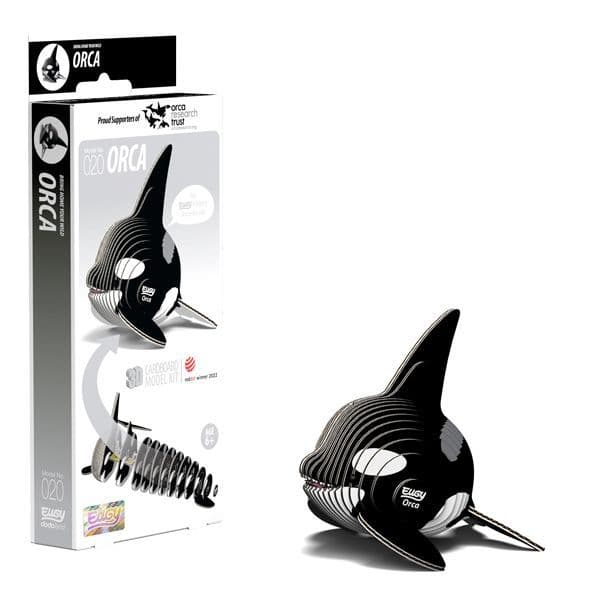 Orca Eugy 3D Cardboard Model Kit