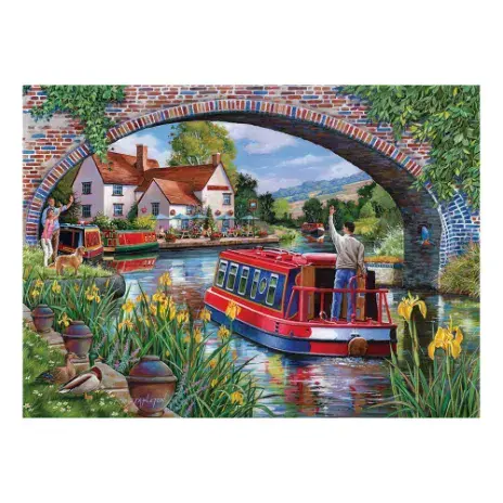 Over & Under HOP BIG 500 XL Piece Jigsaw Puzzle