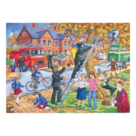 Saving Miss Kitty HOP BIG 250 XL Jigsaw Puzzle
