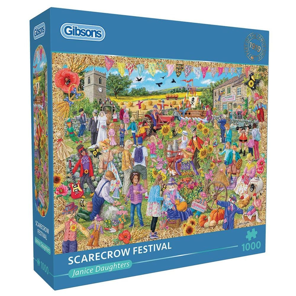 Scarecrow Festival Gibsons 1000 Piece Jigsaw Puzzle