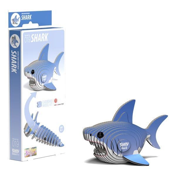 Shark Eugy 3D Cardboard Model Kit