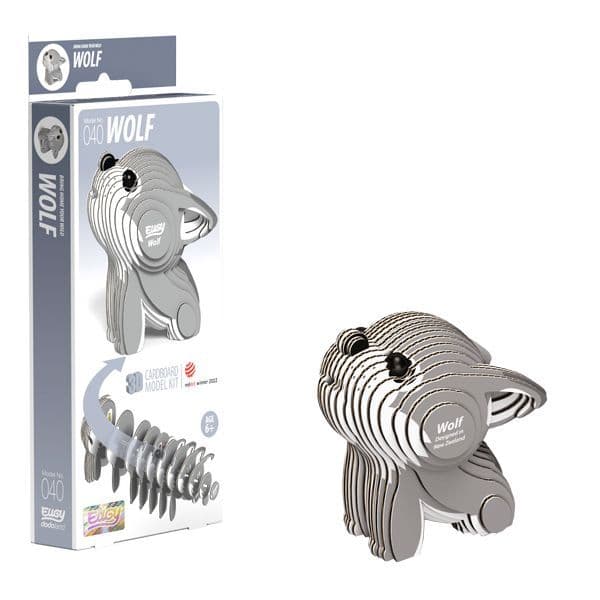 Wolf Eugy 3D Cardboard Model Kit