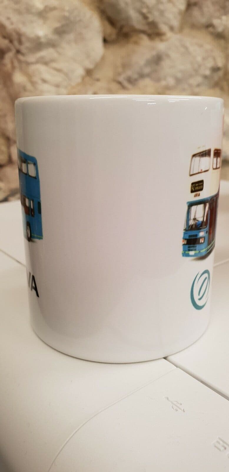 Arriva Leyland Olympian Bus Cup Mug old perfect for driver buses enthusiast