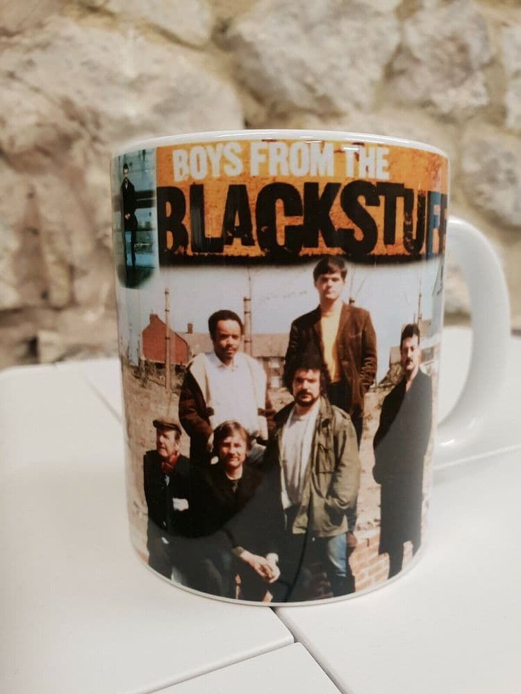 Boys from the Blackstuff Cup Mug TV Michael Angelis Bernard Hill Alan ...