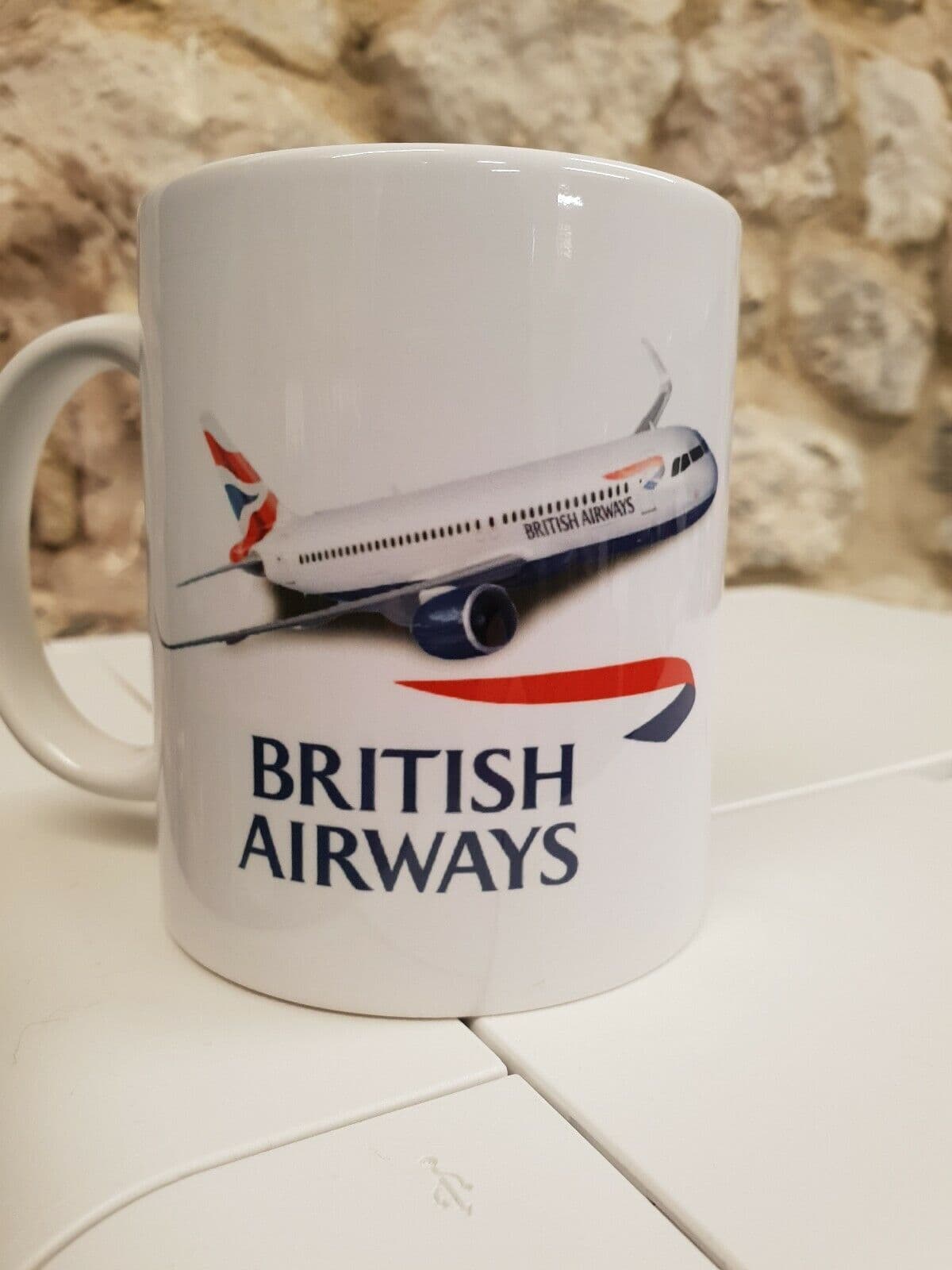 British Airways A320 Cup Mug perfect gift Aviation plane spotter enthusiast