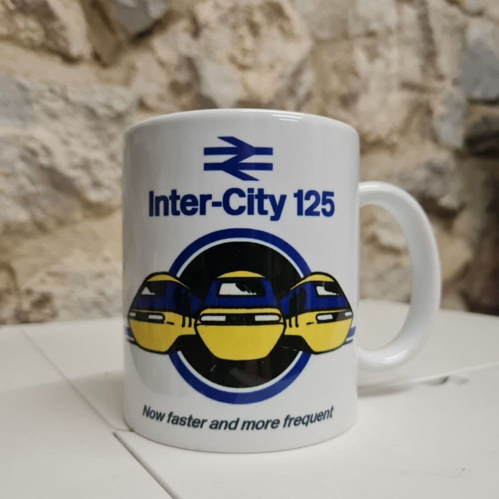 British Rail Inter-City 125 cup mug Network Railway 1980s Inter City ...
