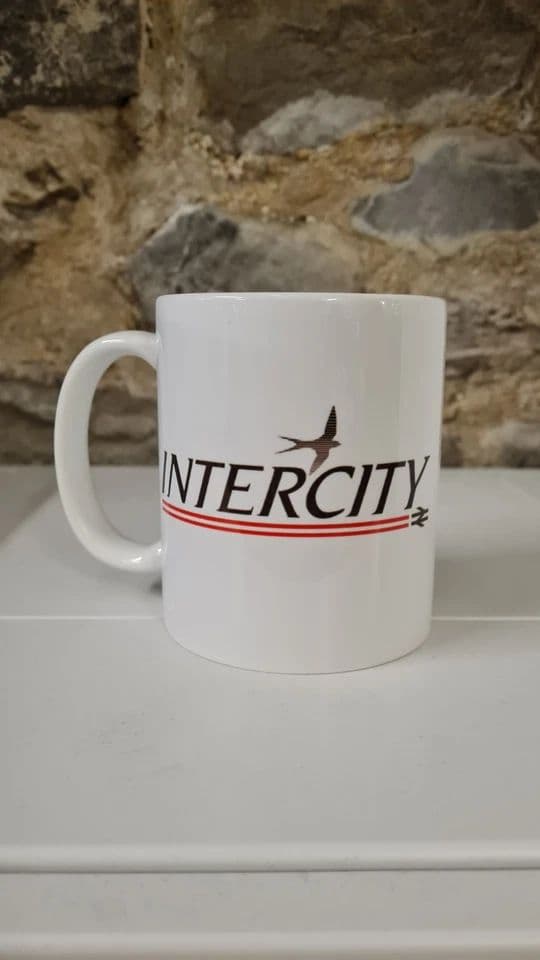 British Rail InterCity Cup Mug Inter City Swallow BR Railway