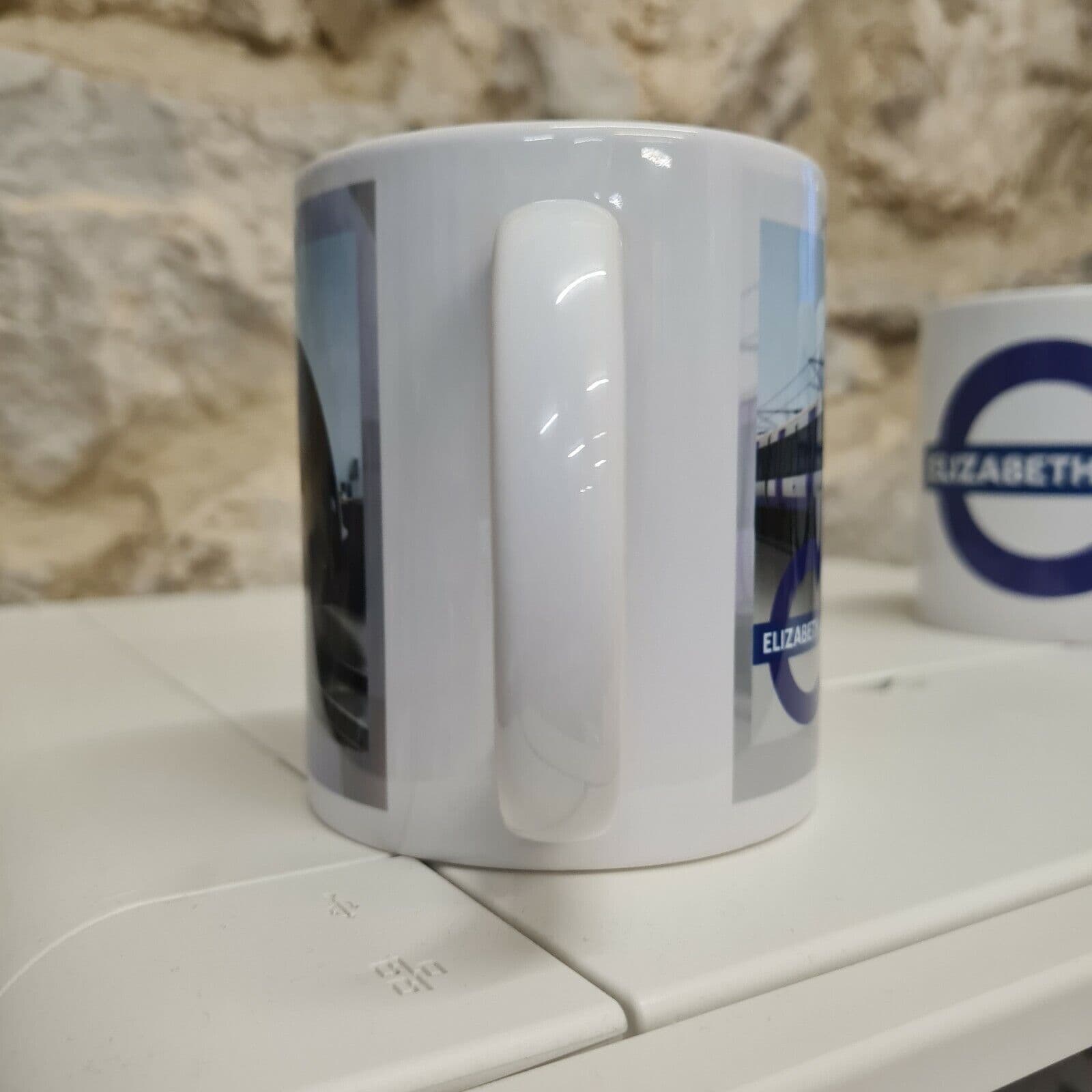 Class 345 Aventra Crossrail train Elizabeth Line mug cup underground ...