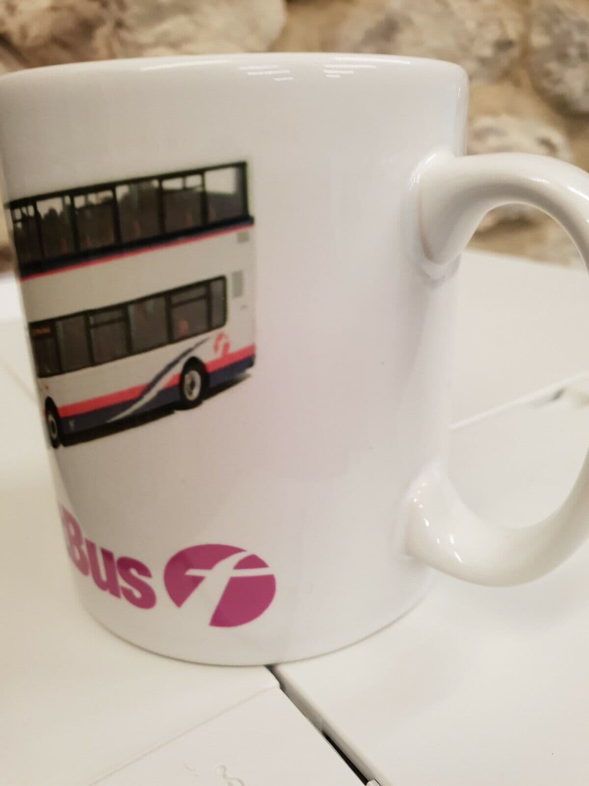 First Bus Transport Cup Mug Wright Enviro 400 buses in Firstbus Livery
