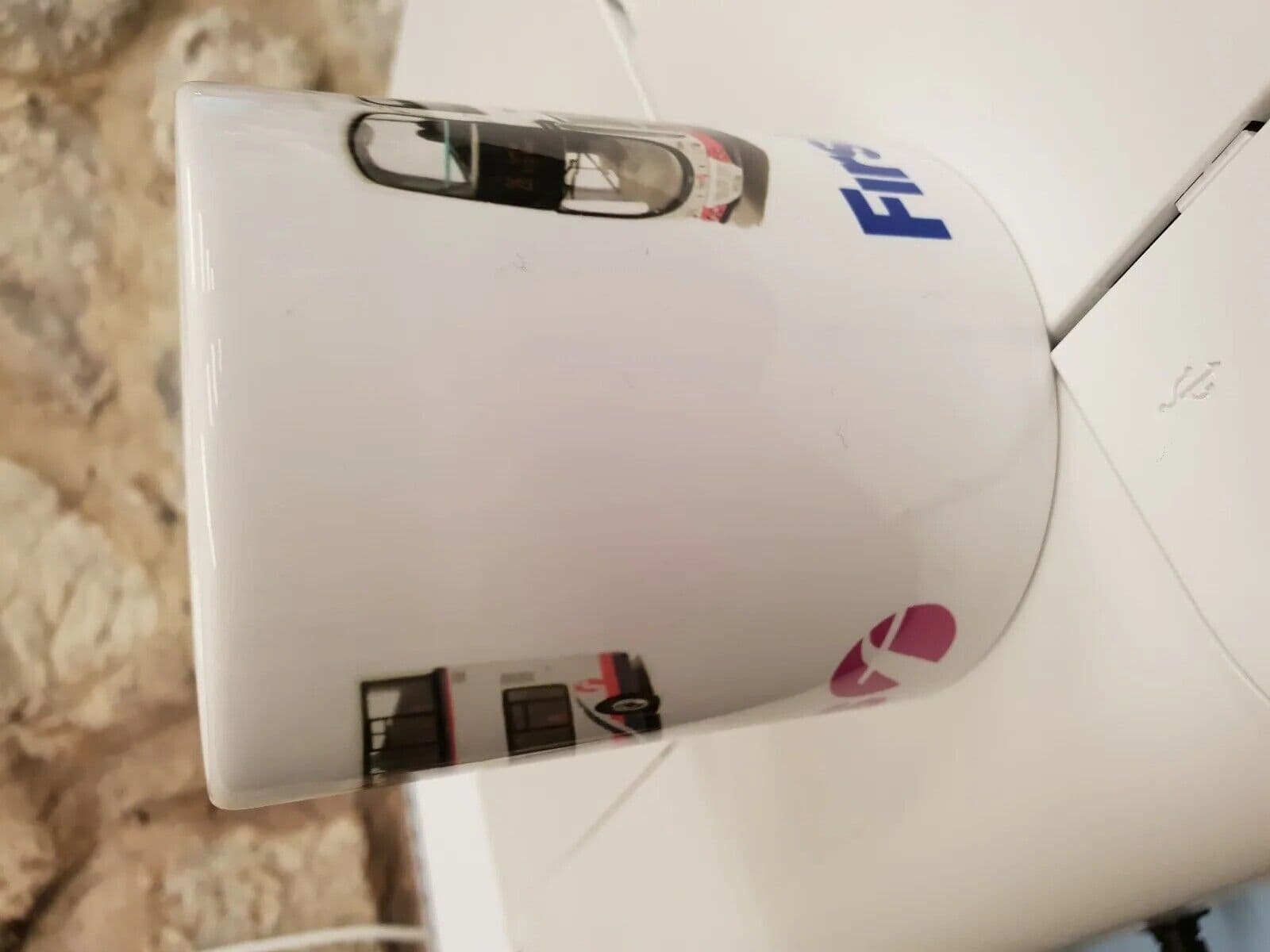 First Bus Transport Cup Mug Wright Enviro 400 buses in Firstbus Livery