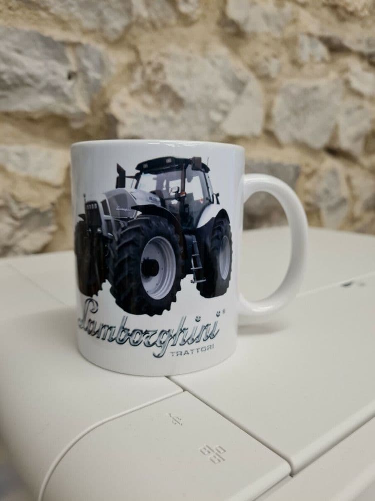 Lamborghini Trattori inspired Tractor Cup Mug Clarkson s Farm Gift Present