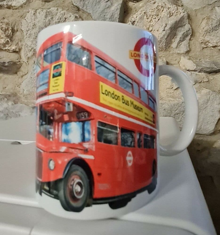 London Buses Bus Cup Mug Routemaster Classic Transport Red Bus