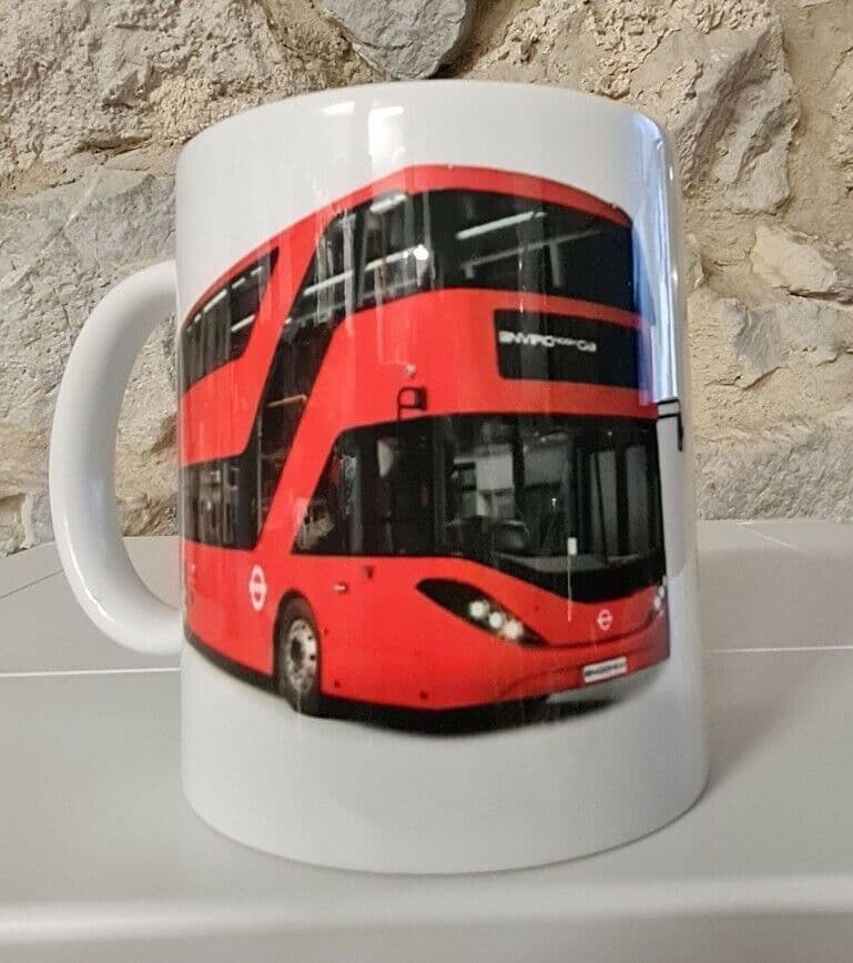 London Buses Enviro 400 City Bus Cup Mug New Routemaster Wright