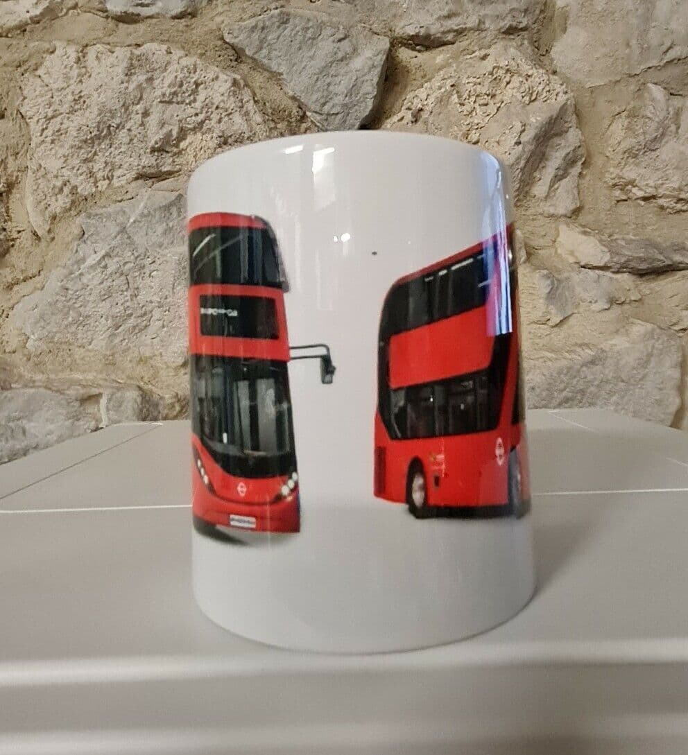 London Buses Enviro 400 City Bus Cup Mug New Routemaster Wright
