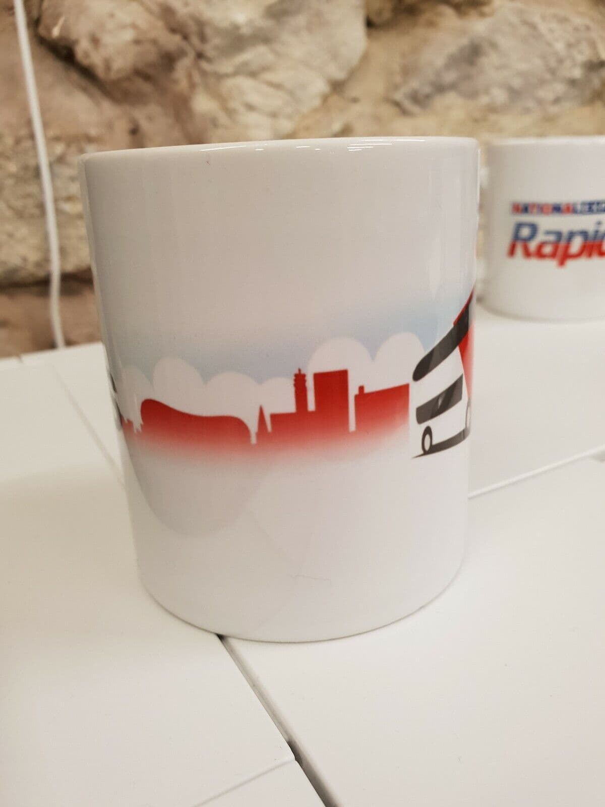 National Express Bus Logo and Graphic Cup Mug NBC driver enthusiast buses