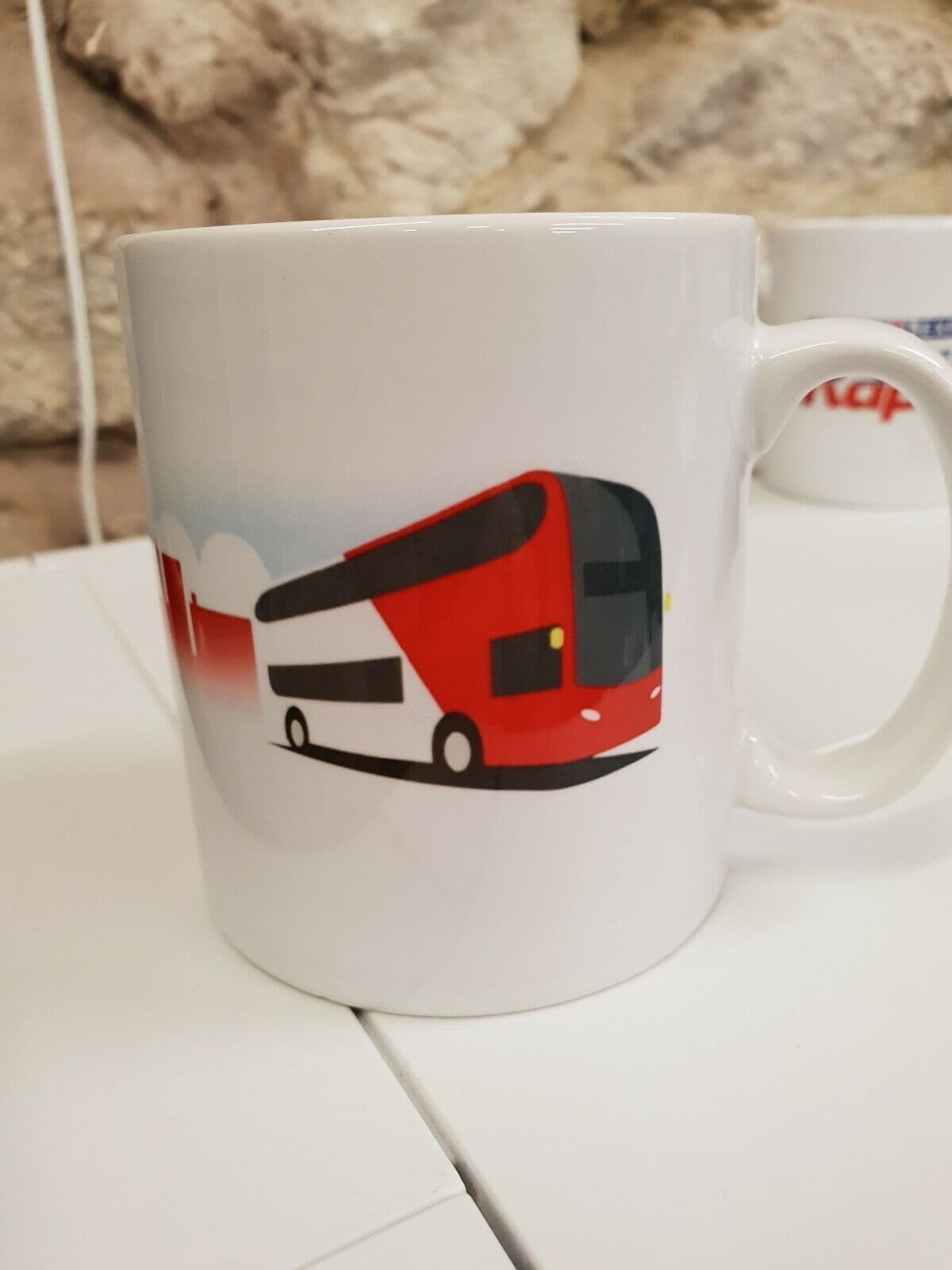 National Express Bus Logo and Graphic Cup Mug NBC driver enthusiast buses
