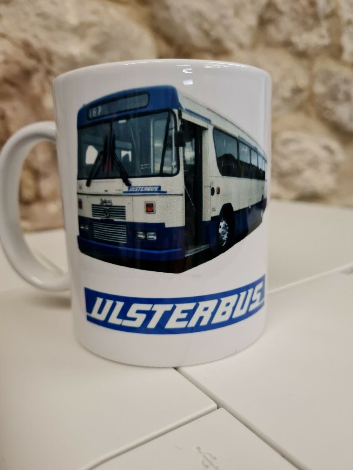 NI UlsterBus Leyland Leopard Cup Mug Northern Ireland Ulster Bus ...