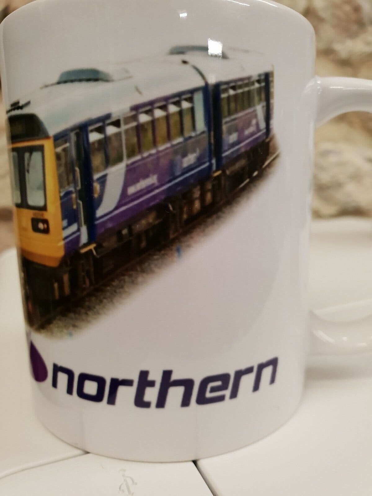 Northern Class 142 Pacer train original livery British Rail Railway Cup Mug