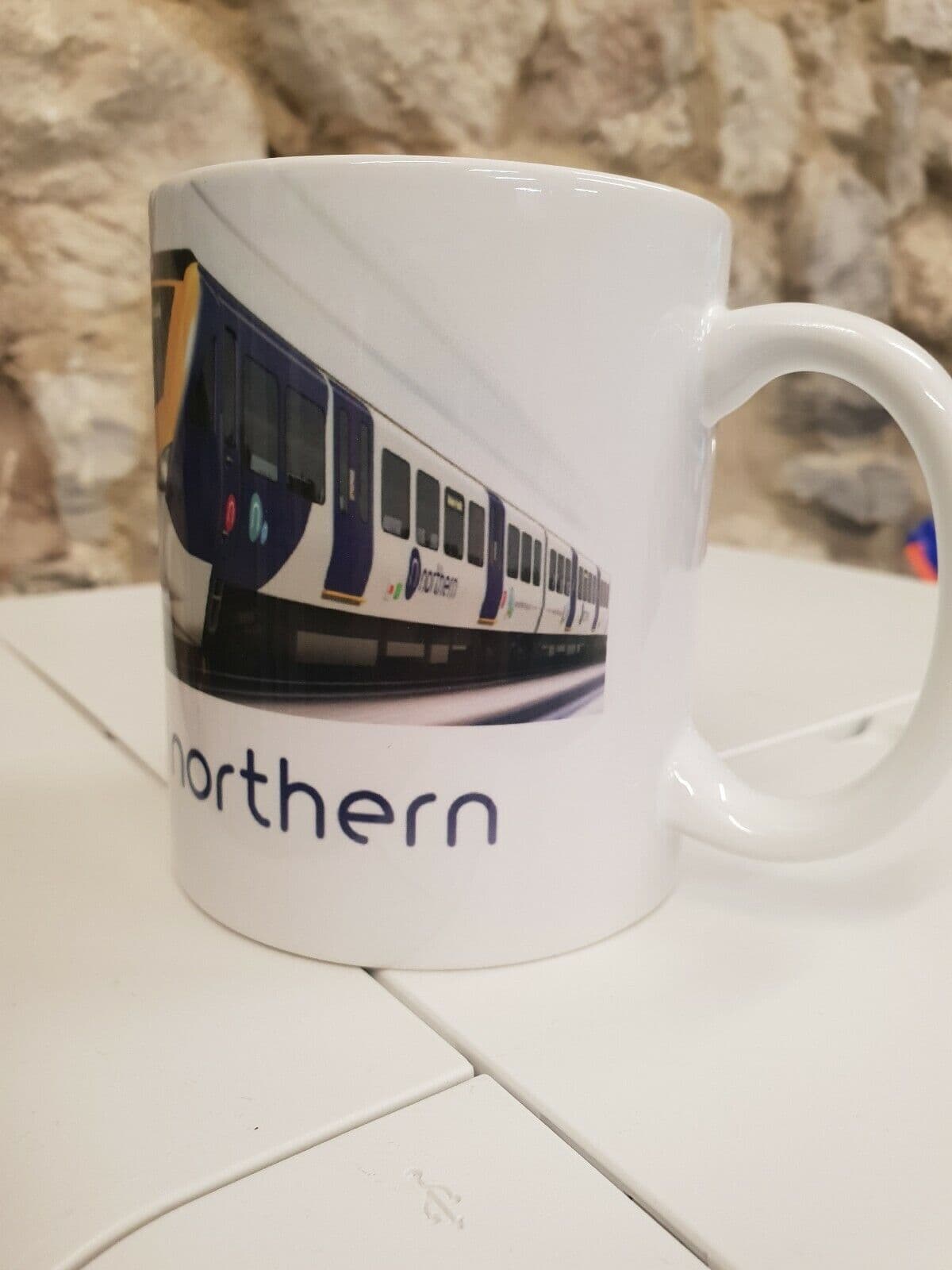 Northern Rail class 195 new livery cup mug train Network British Rail ...