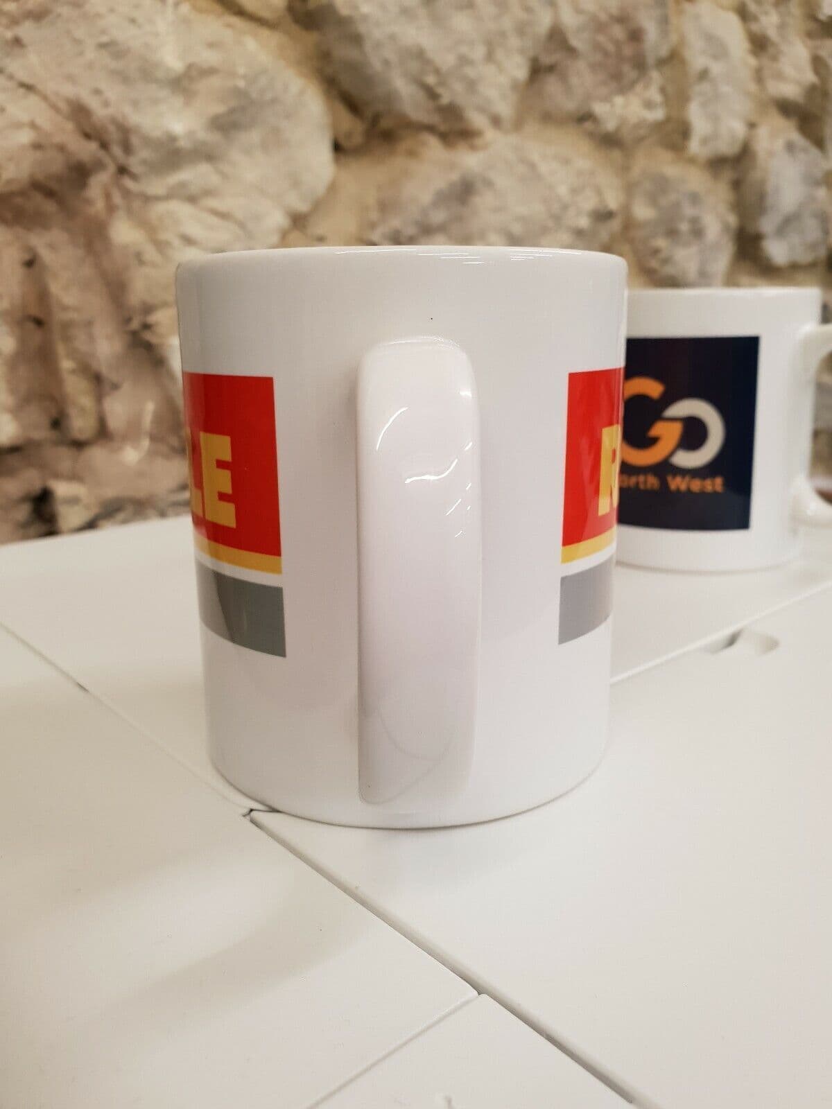 Ribble Bus Motor Services Cup Mug 1980s livery Preston Carlisle Liverpool