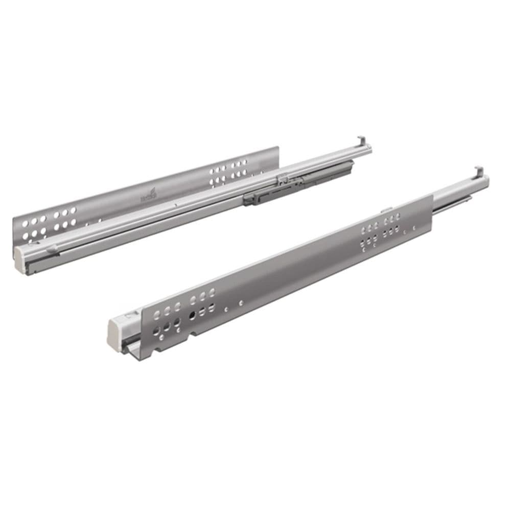 Hettich Quadro V6 Push To Open Drawer Runner inc clips pair