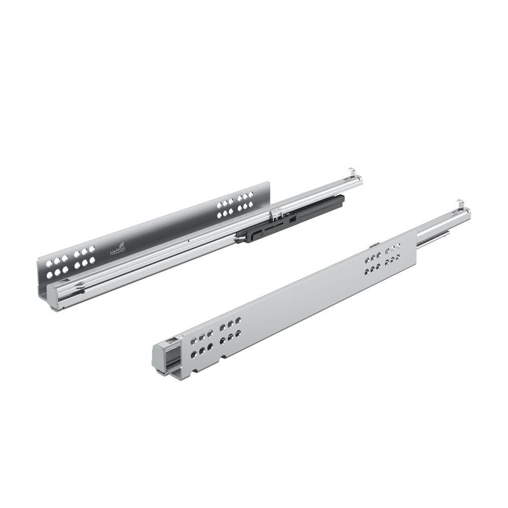 Hettich Quadro V6 Soft Close Drawer Runner inc clips pair