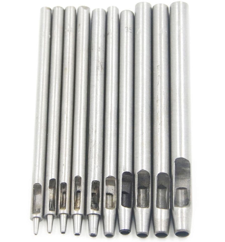 10 Piece Hole Punch Set