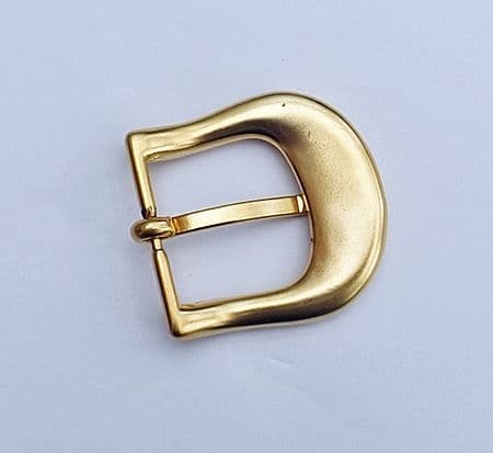 25mm Die Cast Buckle in Satin Gilt