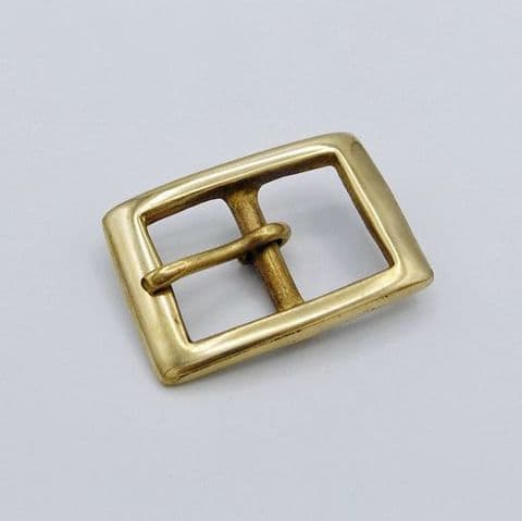25mm Full Buckle in Cast Brass