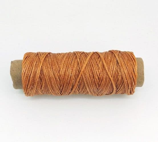 Flat Waxed Thread - Tan