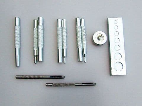 Rivet/Press Stud Setting Set