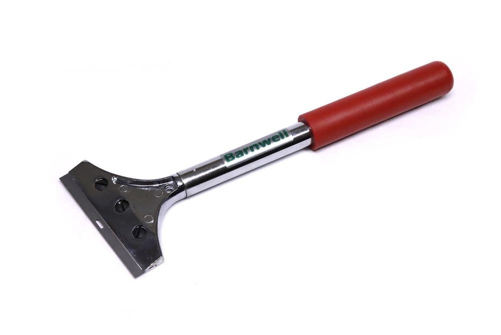 Barnwell 12" Long Scraper with Rubber Handle