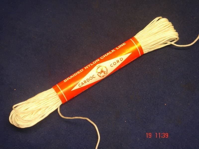 Cardoc Cord Braided Nylon Chalk Brick Line Size A 18m Laying Building Block