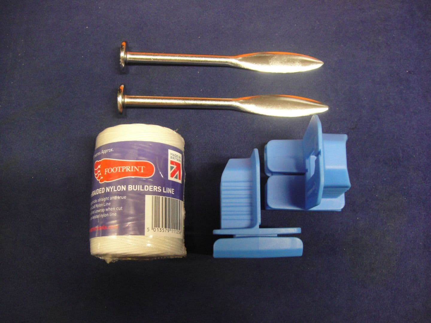 Footprint Pair of Pins, 100m Line, Pair of Blocks