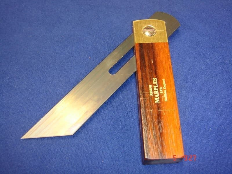 Joseph Marples Rosewood Carpenters Sliding Bevel 115mm 4.1/2" Sheffield 20G