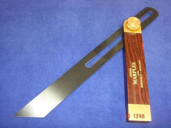 Joseph Marples Rosewood Carpenters Sliding Bevel 265mm 10.1/2" Brass 20F