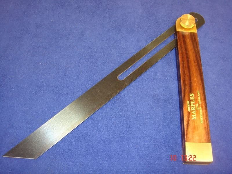 Joseph Marples Rosewood Carpenters Sliding Bevel 310mm 12" Brass ...