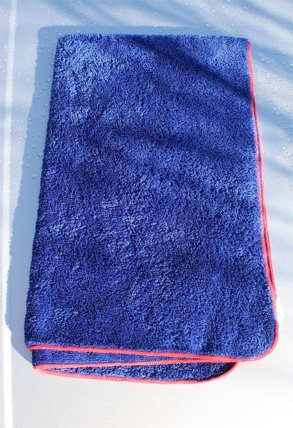 PYC Fluffy Blue Drying Towel