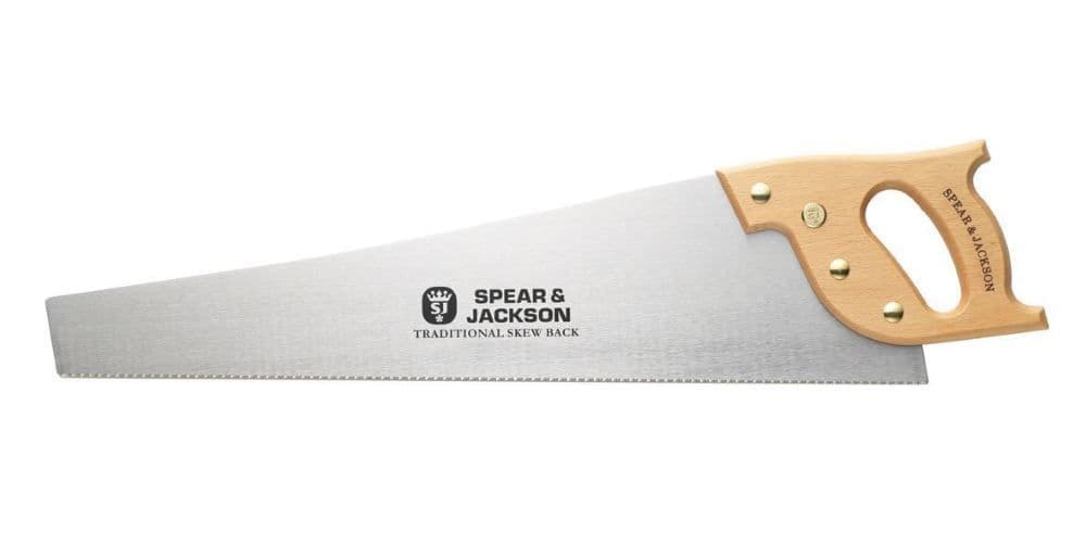 Spear & Jackson Traditional Hand Wood Saw Skew Back 22" 10 Points B99