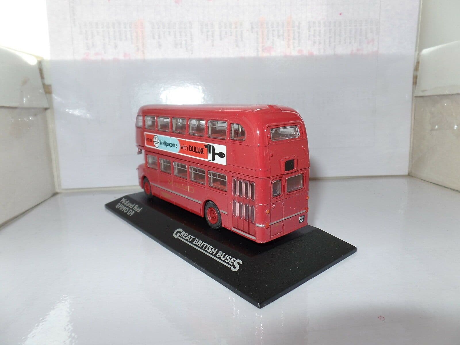 ATLAS Corgi JB26 Great BRITISH Buses 1/76 OO BMMO D9 Bus Midland Red ...