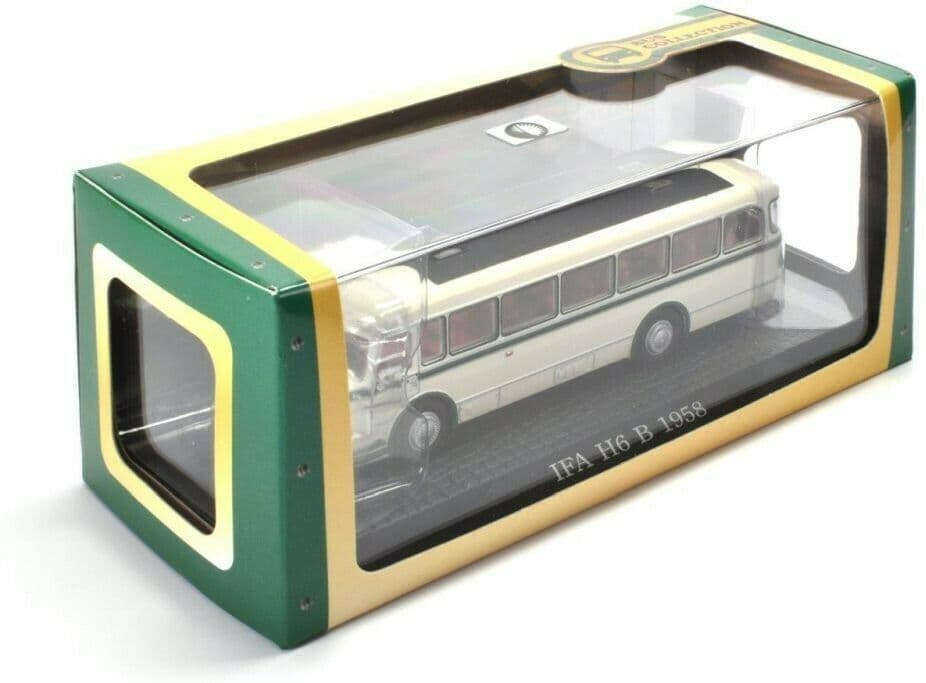 ATLAS DeAgostini JY08 1/72 Scale Ifa H6 B Bus Coach 1958