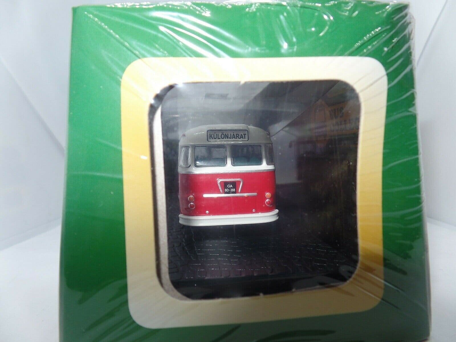 ATLAS DeAgostini JY24 1/72 Scale Bus Ikarus 311 1959 Mayaut Red & White