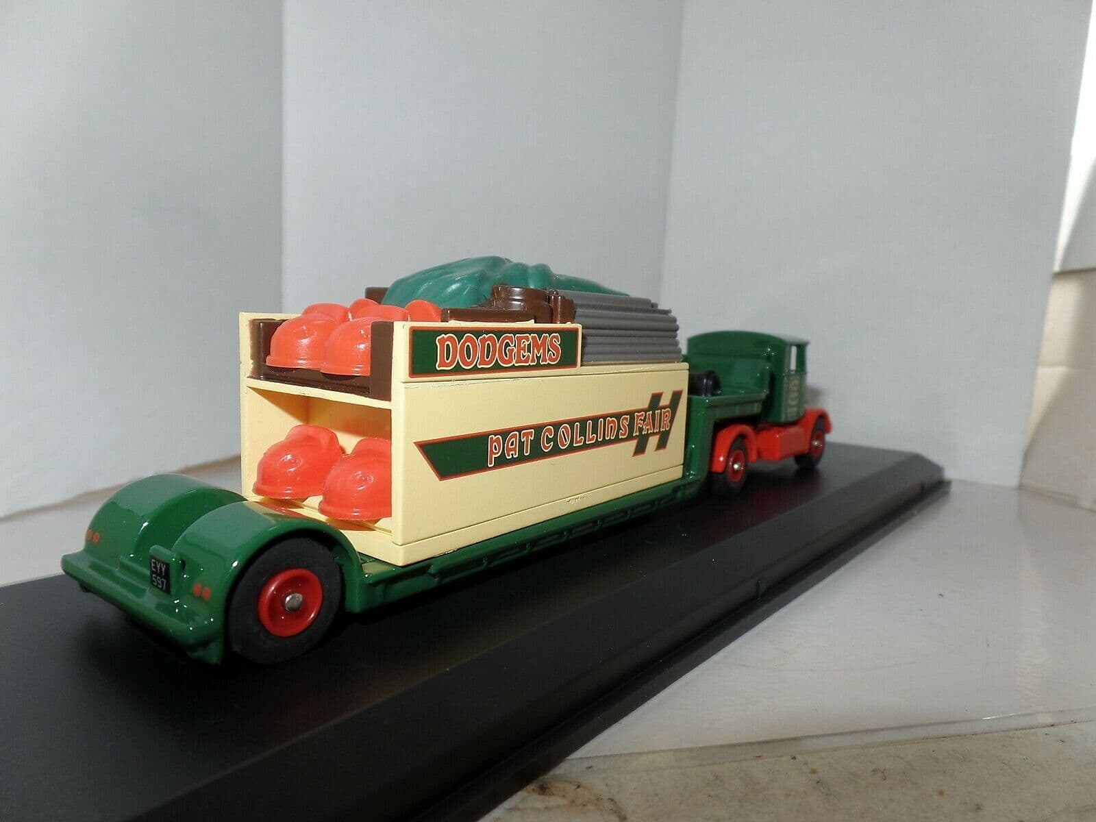 Atlas Fun Fair Circus HU08 Scammell Contractor Low Loader Pat Collins ...