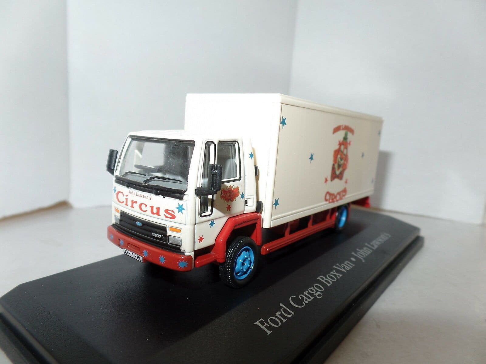 Atlas Fun Fair Circus HU15 Ford Cargo Box Truck Van John Lawson Circus