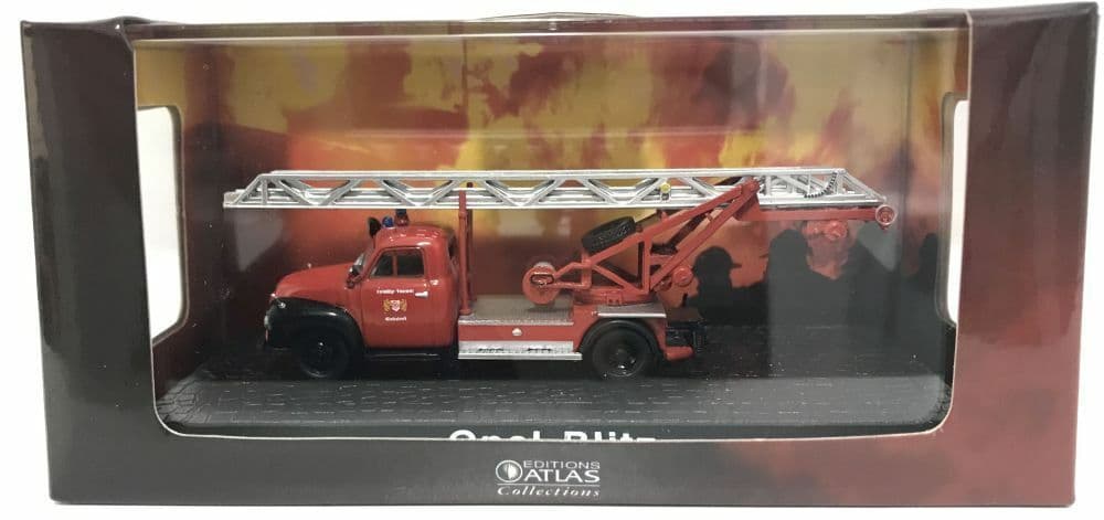 Atlas HY04 1/72 Scale Fire Engine Opel Blitz Ladder