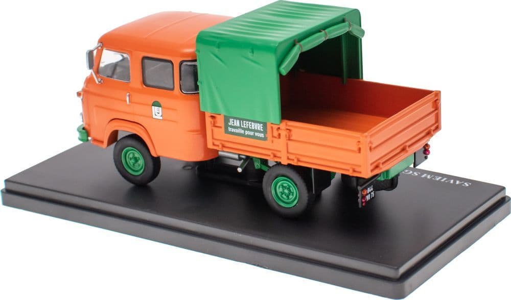 Atlas IXO NY52 1/43 Scale Renault Saviem Benne Cabine Double Crew Cab