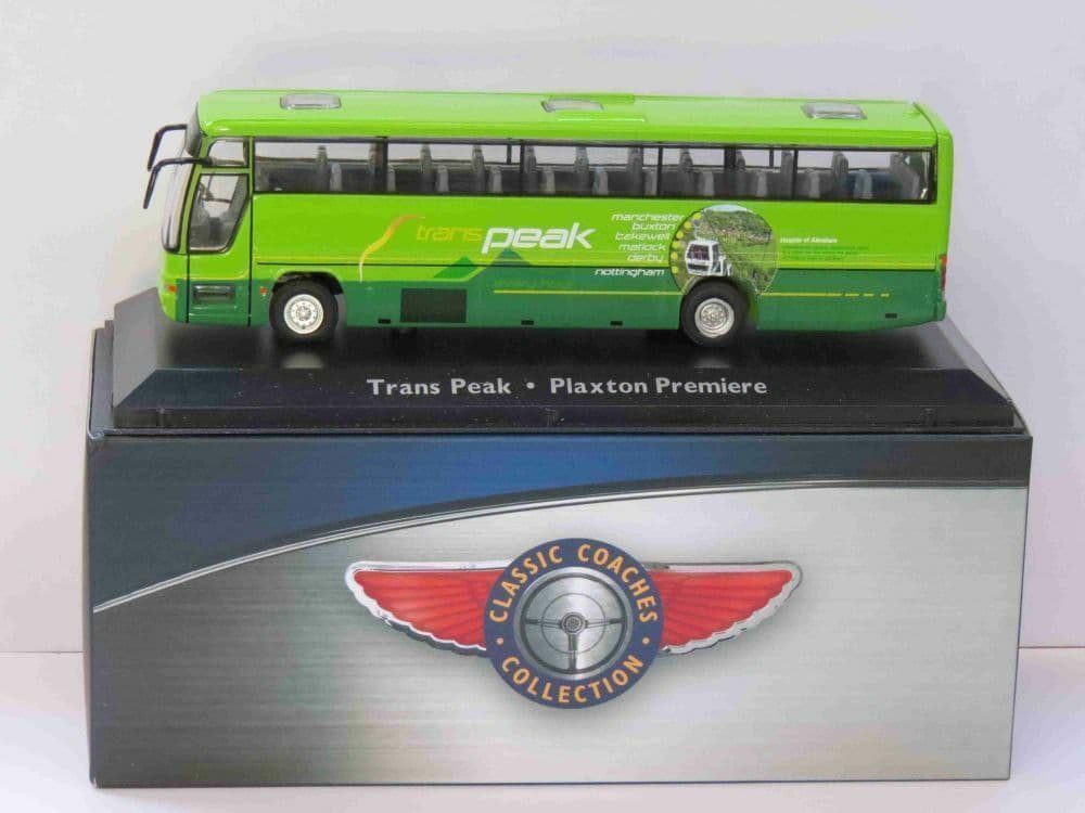 Atlas JE16 1/76 Scale Classic Coaches Plaxton Premiere Trans Peak Coach